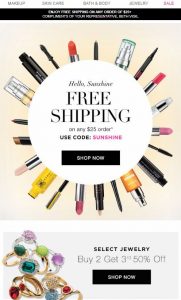 Avon Coupon Code SUNSHINE - Beauty, Makeup and More